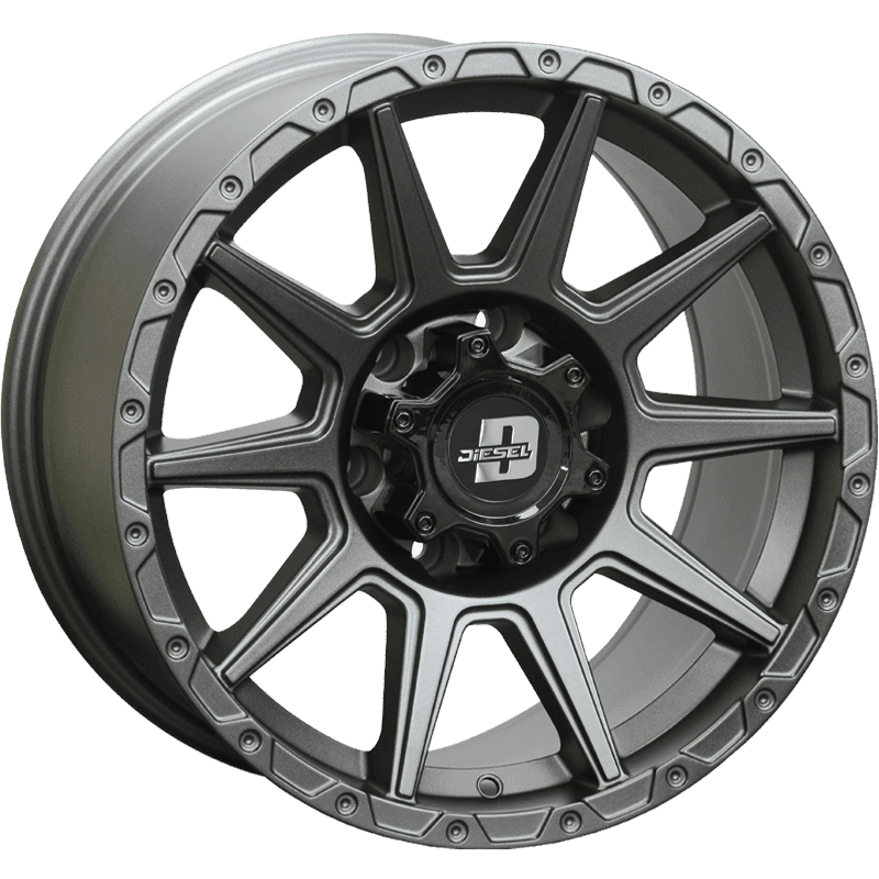 Diesel Cyclone wheel with Carbon Black | Mag Wheel & Tyre