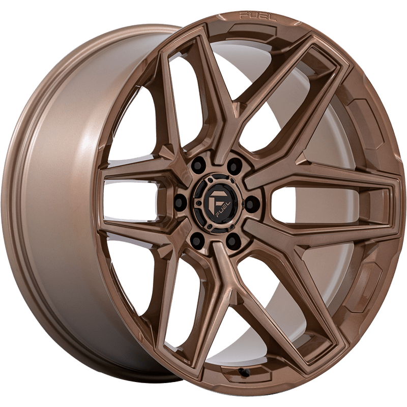 FUEL OFFROAD FLUX 6 wheel with PLATINUM BRONZE | Mag Wheel & Tyre