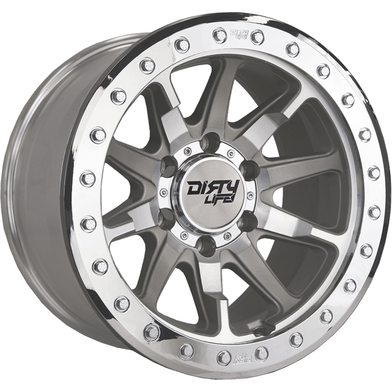 DIRTY LIFE DT-2 wheel with Machined | Mag Wheel & Tyre